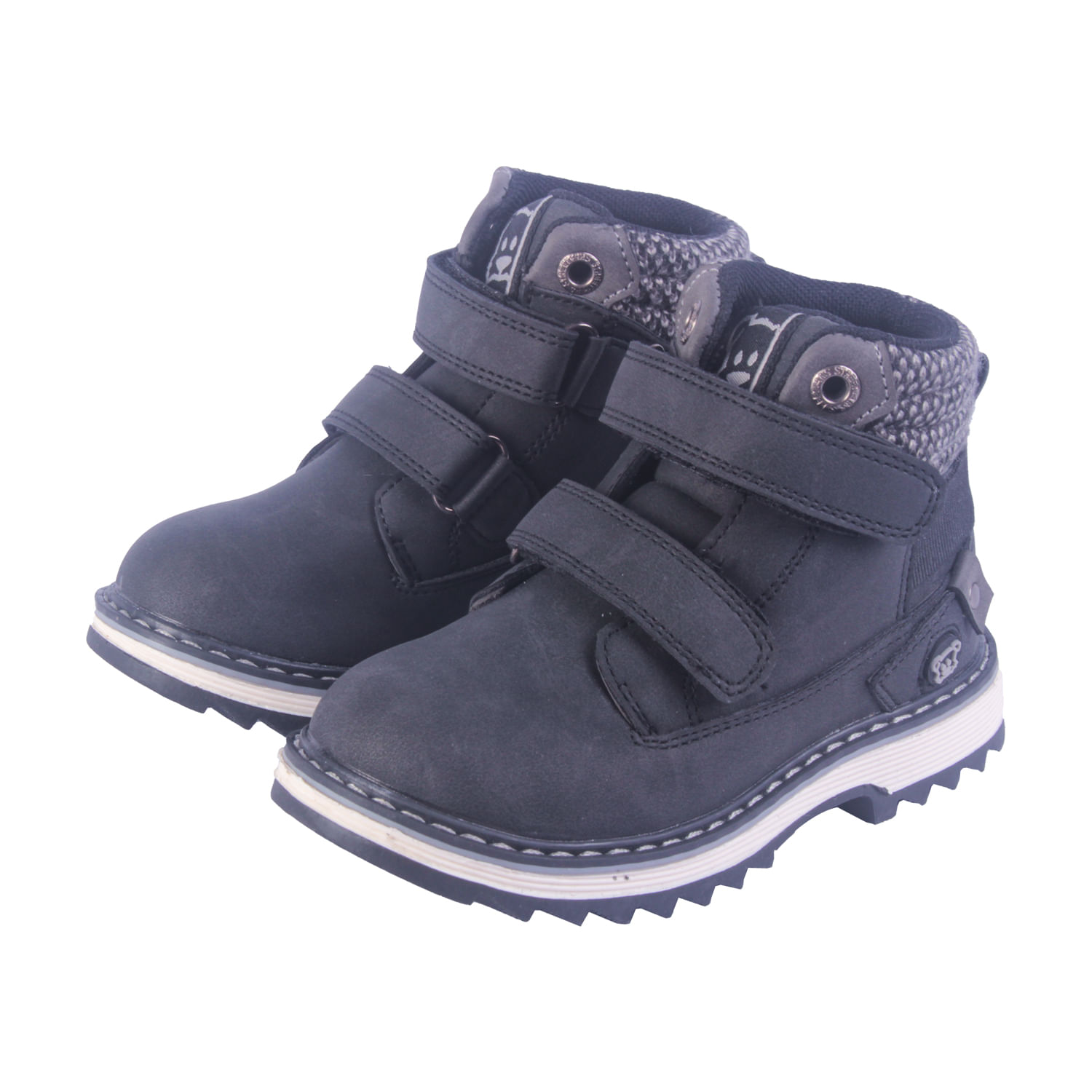 Botín Bebé Niño Gris oscuro Pillin Tienda Online