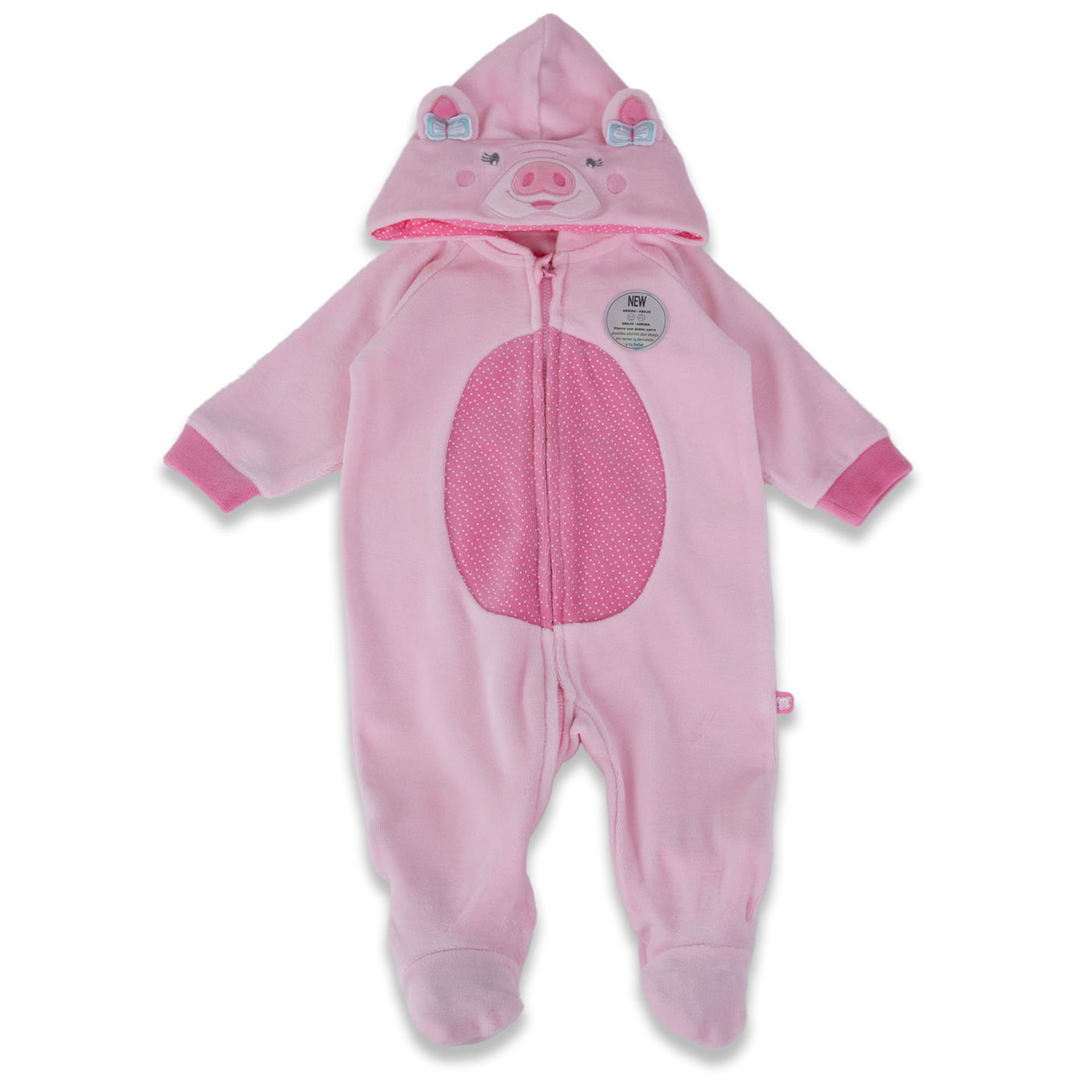 Osito Bebé Niña Rosado Pillin Tienda Online - Pillin